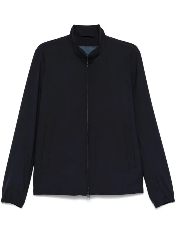 Herno Logo-plaque Jacket - Blue