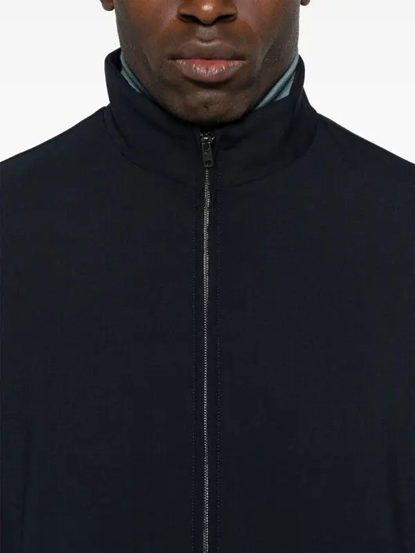 Herno Logo-plaque Jacket - Blue