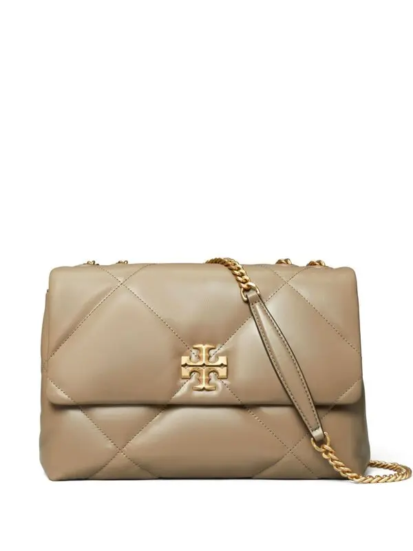 Tory Burch Kira Diamond-quilted Shoulder Bag - Neutrals