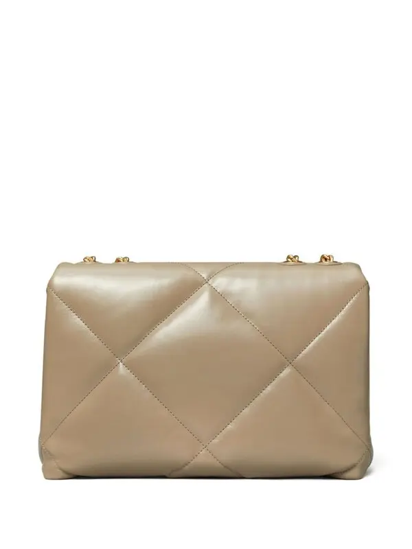 Tory Burch Kira Diamond-quilted Shoulder Bag - Neutrals