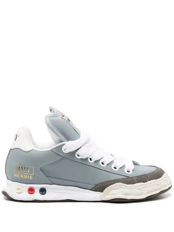 Mihara Yasuhiro Herbie Puffer Low-top Sneakers - Blue