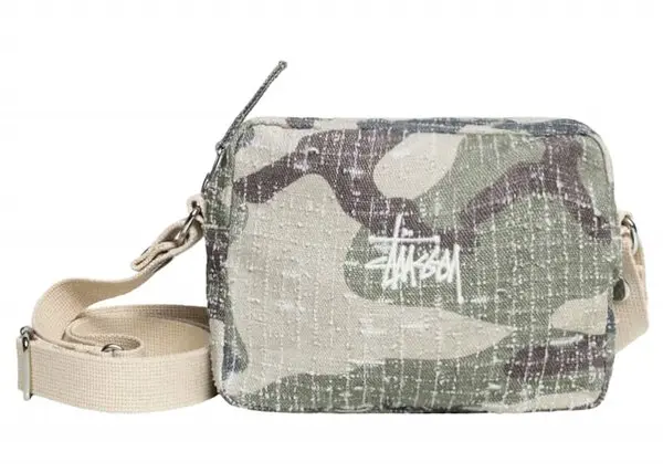 StÜssy Needle Punch Side Pouch - Camo