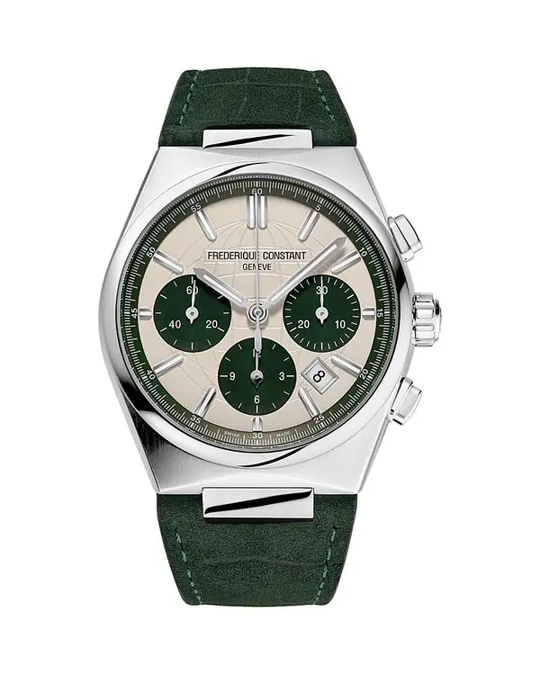 FREDERIQUE CONSTANT Highlife Chronograph 41mm - Green/green