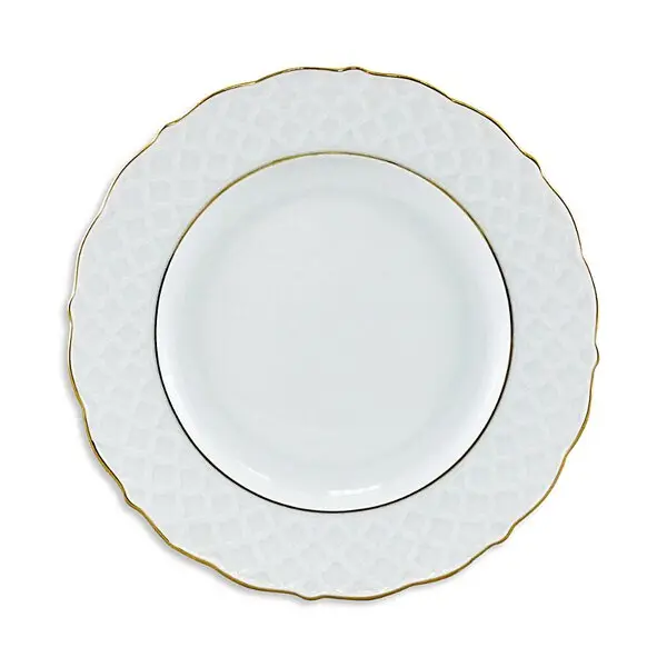 ANNA WEATHERLEY Empire Bread And Butter Plate - White/gold