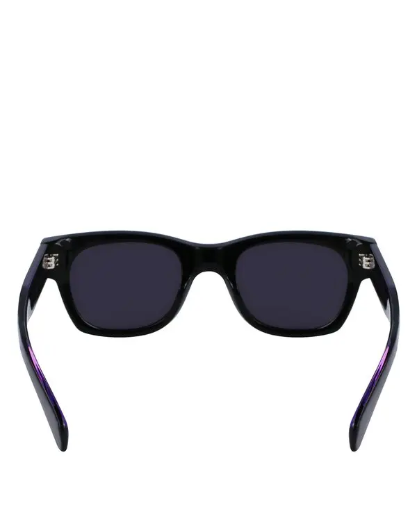 Paul Smith Highgate Square Sunglasses - Black/purple Solid