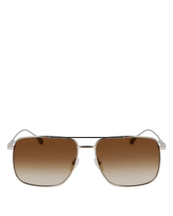 Paul Smith Halsey Navigator Sunglasses - Gold/brown Gradient