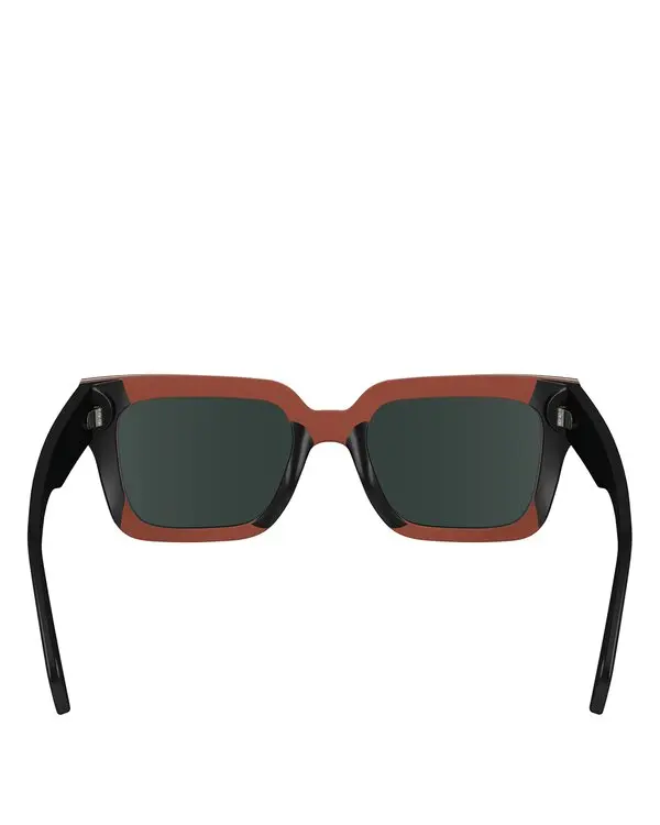 Paul Smith Kenton Square Sunglasses - Black/gray Solid