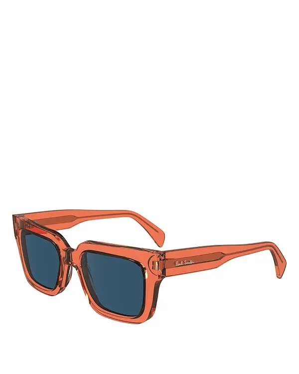 Paul Smith Kenton Square Sunglasses - Orange/blue Solid