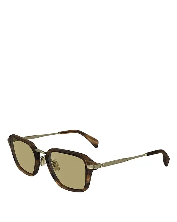 Paul Smith Kean Rectangular Sunglasses - Brown/tan Solid