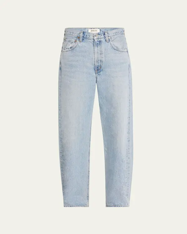 AGOLDE Low Curve Wide Leg Jeans - Ltblue