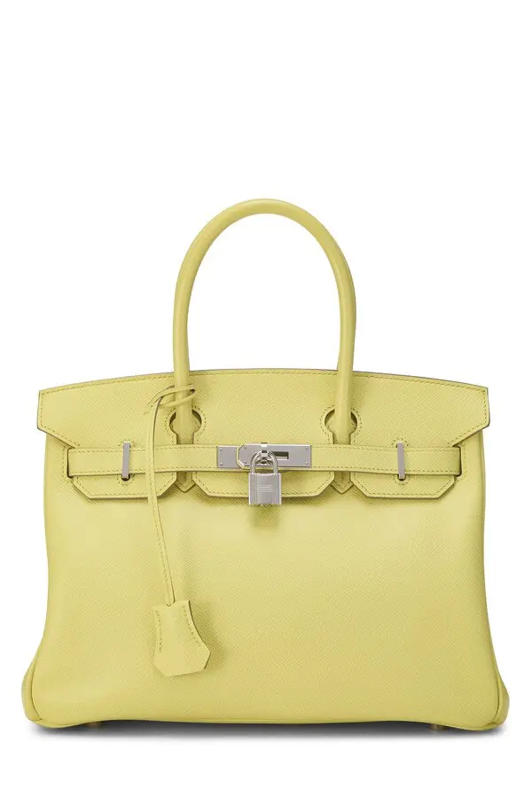 Hermès Epsom - Yellow