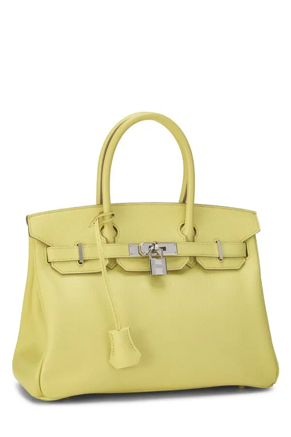 Hermès Epsom - Yellow