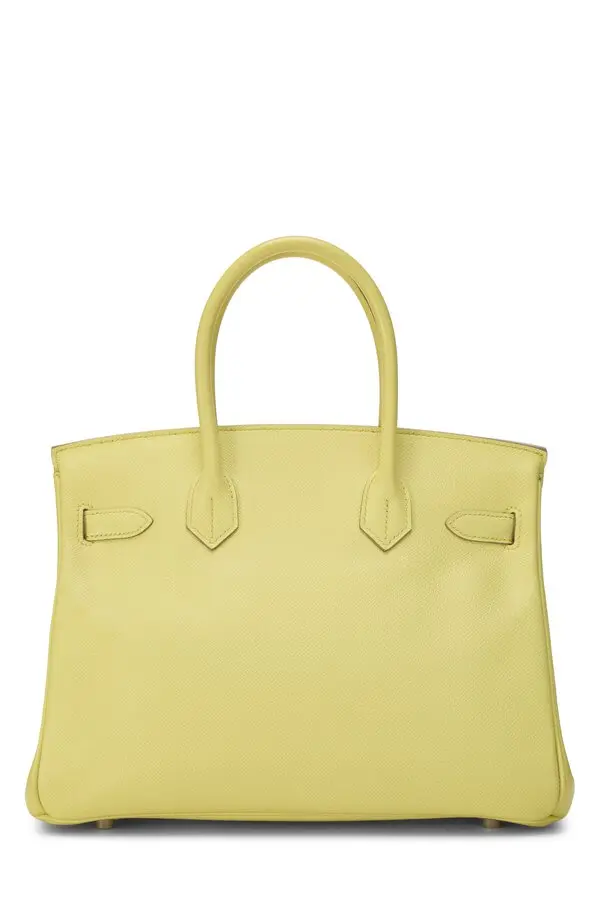 Hermès Epsom - Yellow