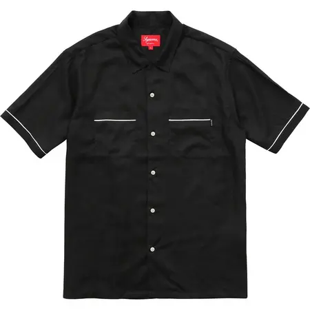 Supreme Playboy Bowling Shirt - Black