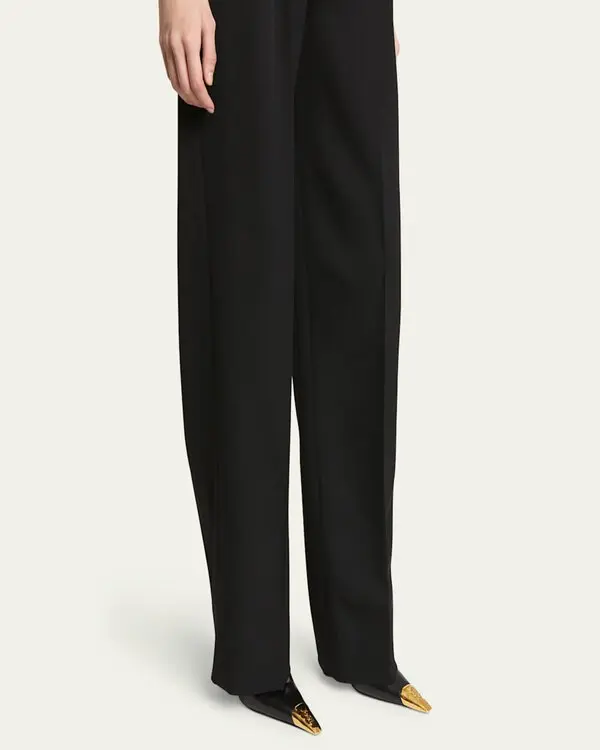 Saint Laurent Jeanne Slingback Pumps - Black