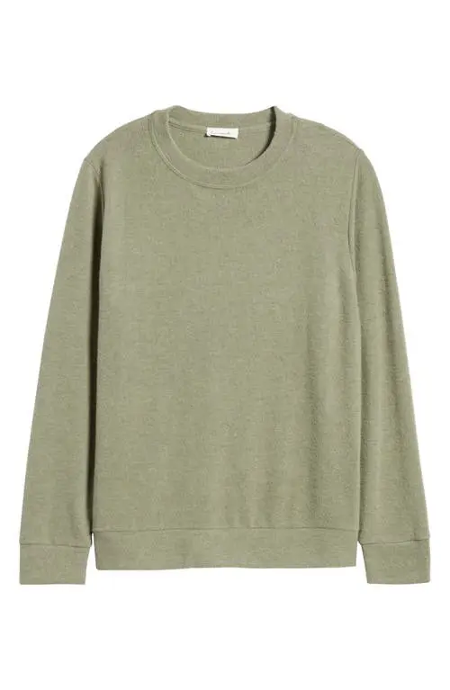 Loveappella Crewneck Brushed Jersey Top