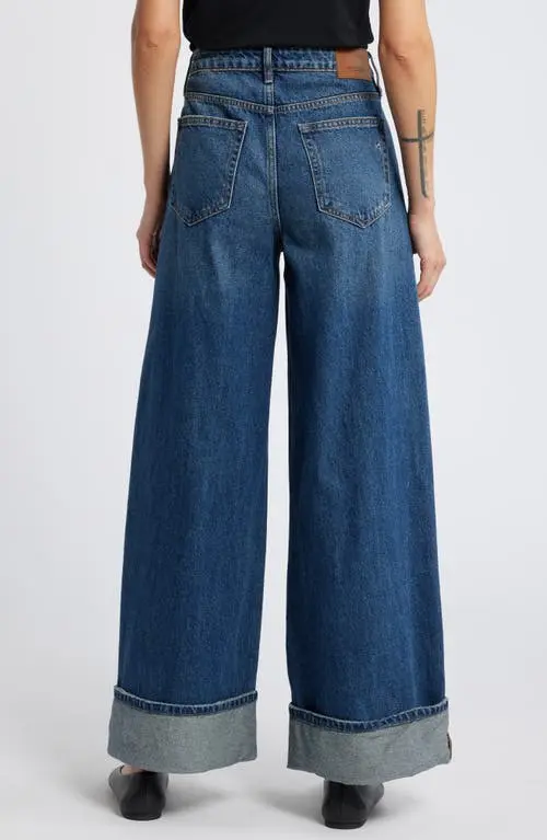 HIDDEN JEANS Classic Cuff Wide Leg Jeans