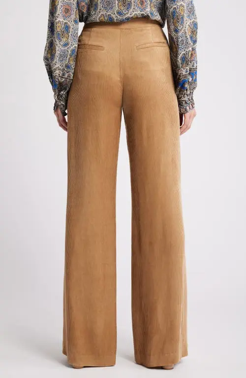 Kobi Halperin Corduroy Straight Leg Pants - Chestnut