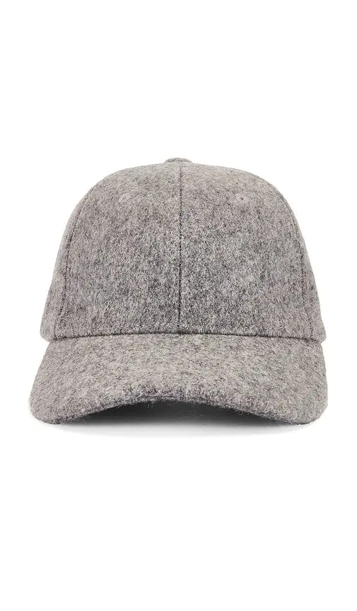 Hatattack grey hat Solid Shetland Cap - Heather Grey – Rue Boutique main image 2