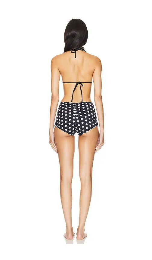 NIIHAI Polka Booty Shorts Bikini Set
