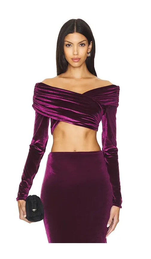 MAYGEL CORONEL Lido Top - Plum