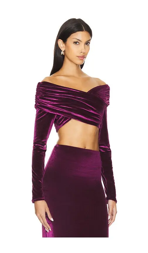 MAYGEL CORONEL Lido Top - Plum