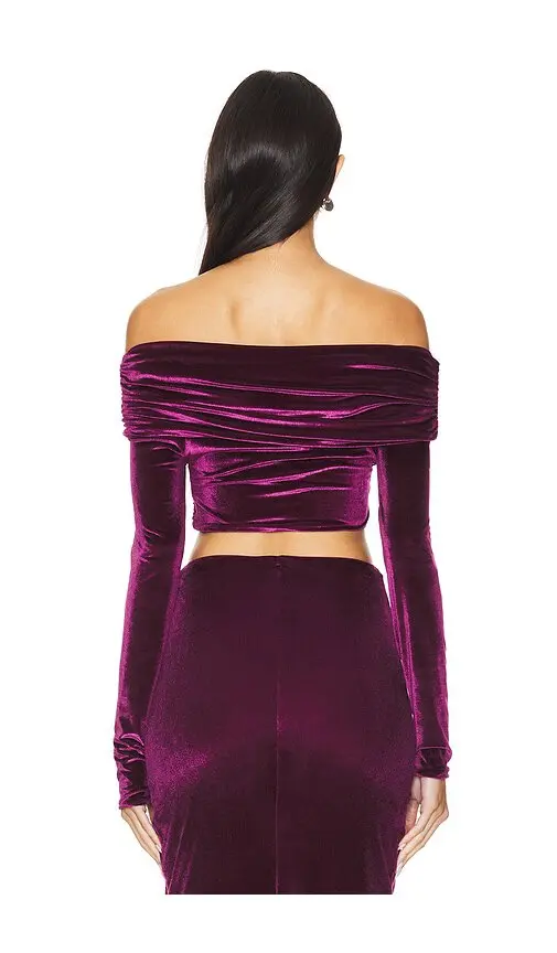 MAYGEL CORONEL Lido Top - Plum