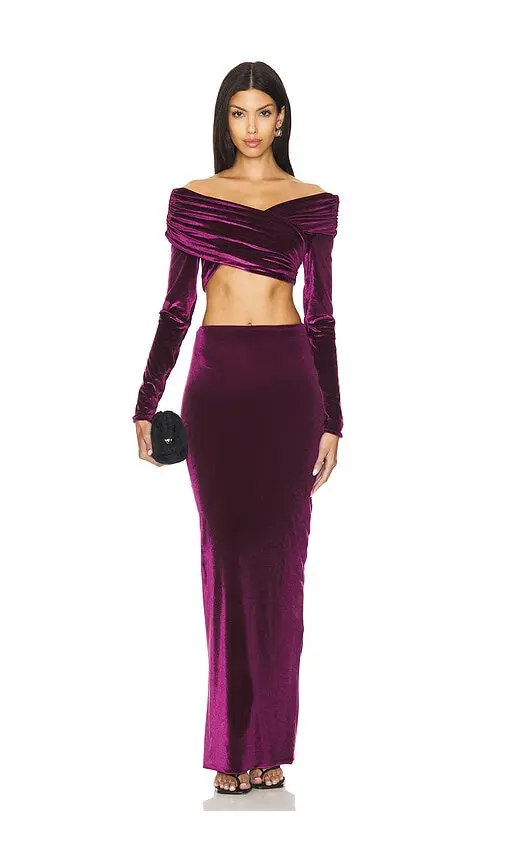 MAYGEL CORONEL Lido Top - Plum