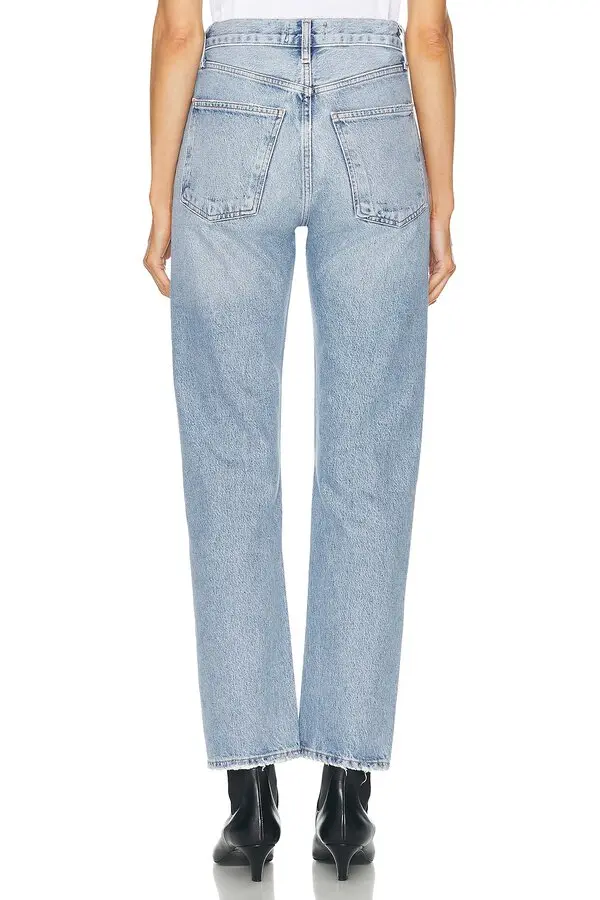 AGOLDE 90s Pinch Waist High Rise Straight Jeans - Harmonic