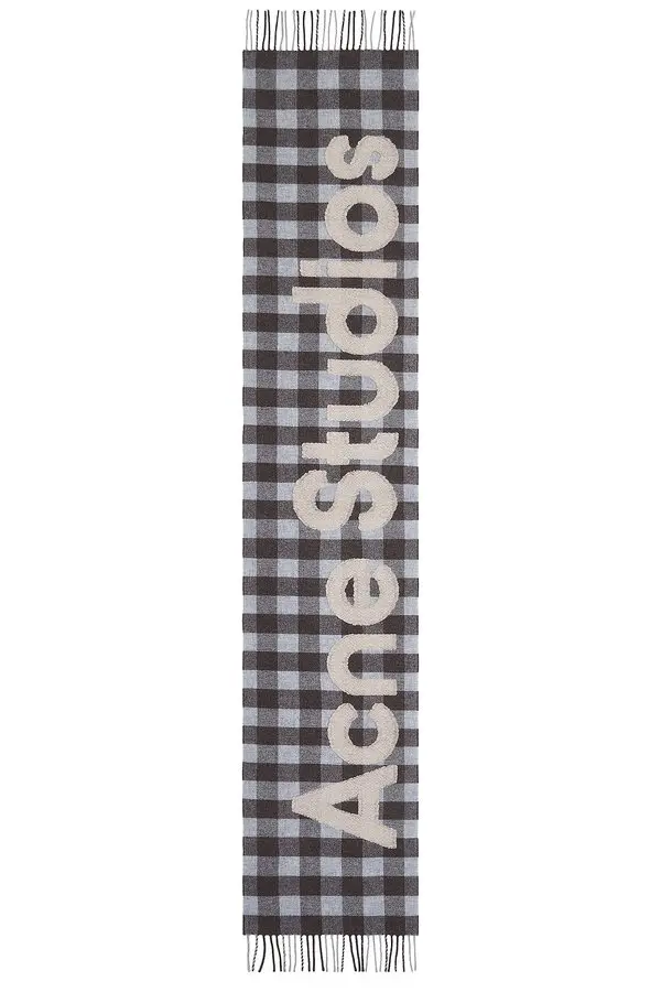 Acne Studios Veda Scarf In Brown