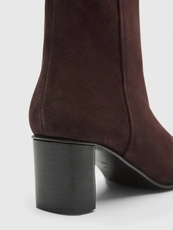 ATP ATELIER Praia Ankle Boots - Walnut