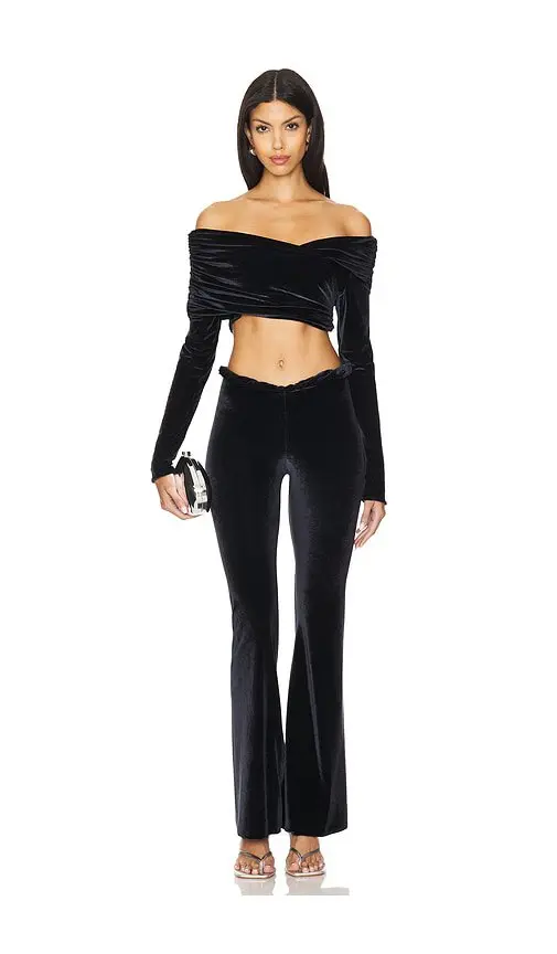 MAYGEL CORONEL Lido Top - Black