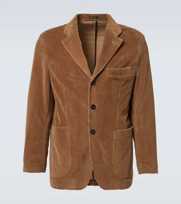 Rubinacci Cotton Corduroy Blazer