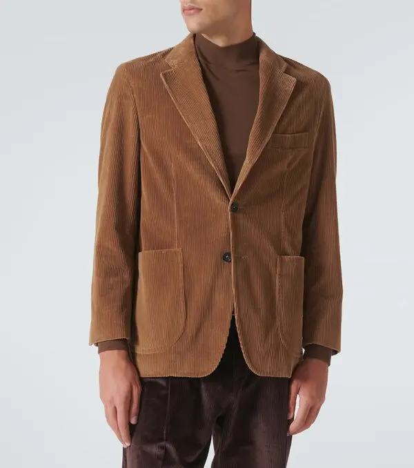 Rubinacci Cotton Corduroy Blazer