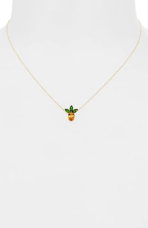Bony Levy 14k Gold Pineapple Pendant Necklace