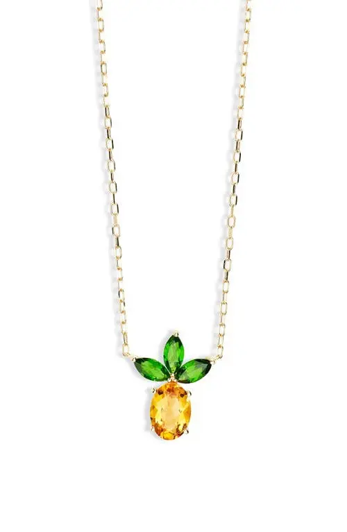 Bony Levy 14k Gold Pineapple Pendant Necklace - 14ky