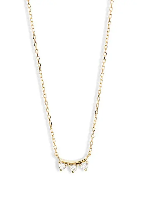 Bony Levy Icon Diamond Bar Pendant Necklace - 18k Yellow Gold