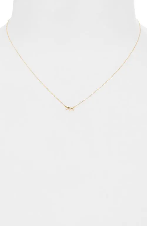 Bony Levy Icon Diamond Bar Pendant Necklace