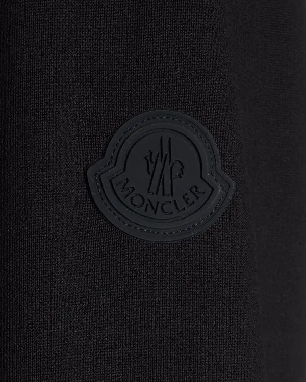 Moncler Padded Wool Puffer Cardigan