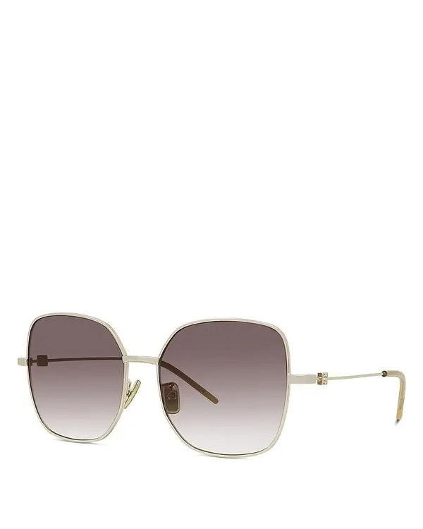 Givenchy Gv Speed Square Sunglasses - Gold/brown Gradient