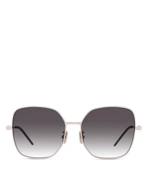 Givenchy Gv Speed Square Sunglasses - Gold/gray Gradient
