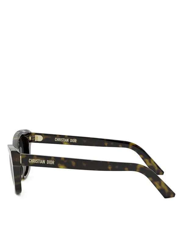 Dior Midnight B2i Cat Eye Sunglasses - Havana/gray Solid