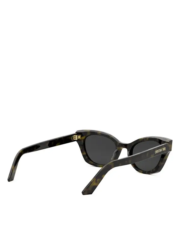 Dior Midnight B2i Cat Eye Sunglasses - Havana/gray Solid