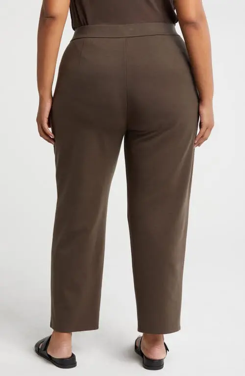 Eileen Fisher Stretch Ankle Straight Leg Pants