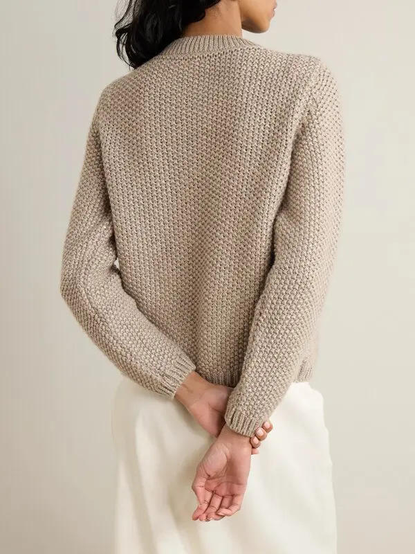 Loro Piana Baranca Linen And Cashmere-blend Cardigan