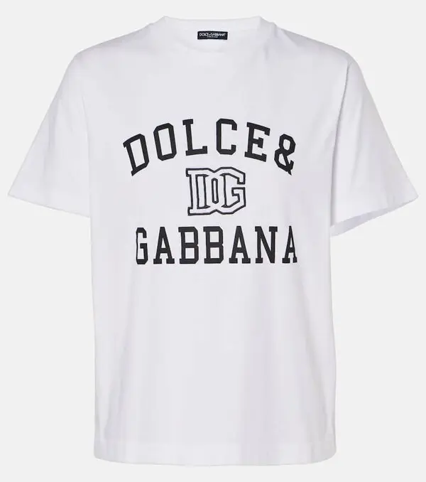 Dolce & Gabbana Logo Cotton T-shirt - White