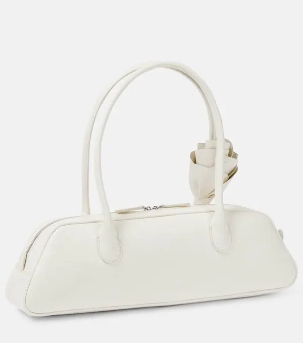 Magda Butrym Brigitte Leather Shoulder Bag - White