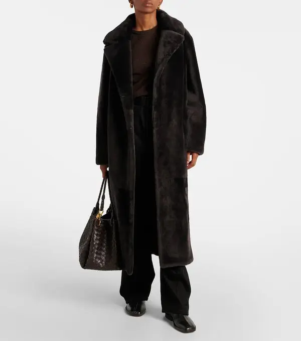 YVES SALOMON Shearling Overcoat