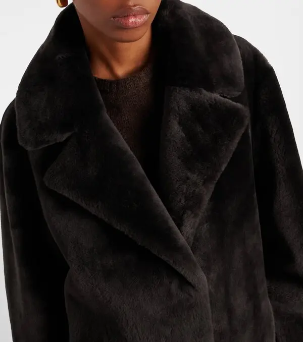 YVES SALOMON Shearling Overcoat