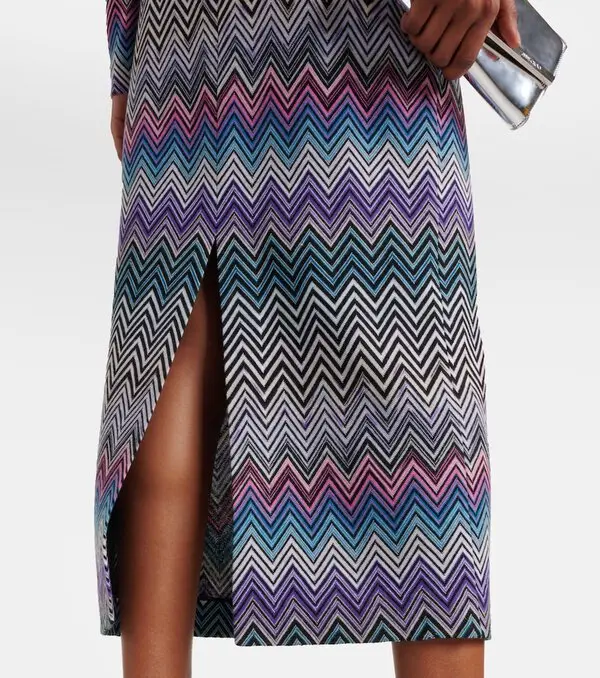 Missoni Zig Zag Turtleneck Dress